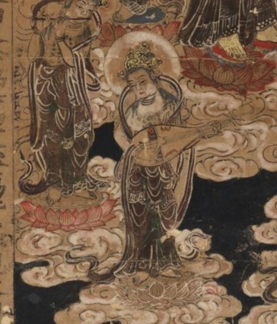 The Descent of Amida, the Buddha of Infinite Light, from Dainenbutsu-ji ...