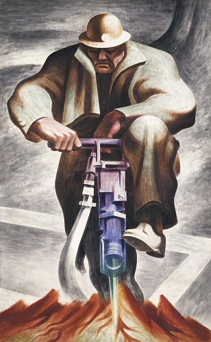 The Driller ( mural, Rikers Island , New York) · Fire and Clay Crafted ...
